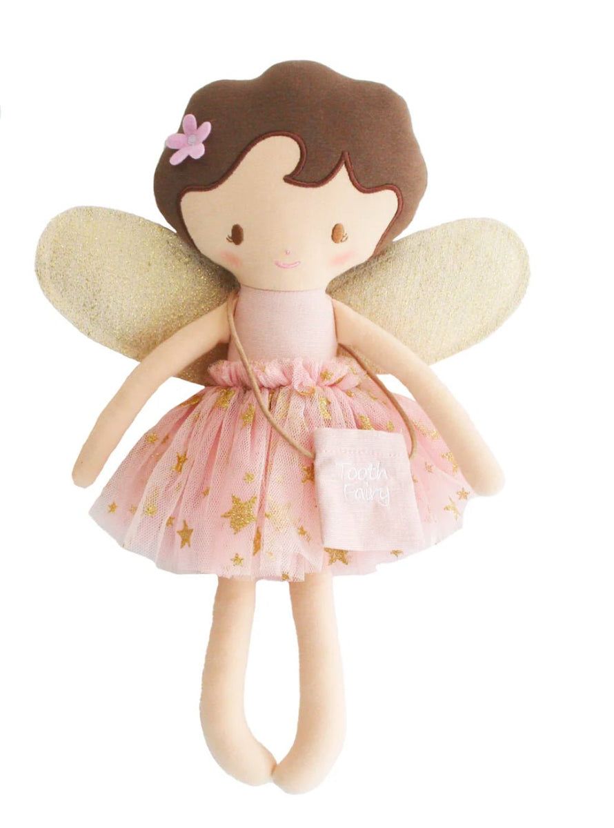 Alimrose Tilly the Tooth Fairy Blush Gold Doll - Blissful Bundlz