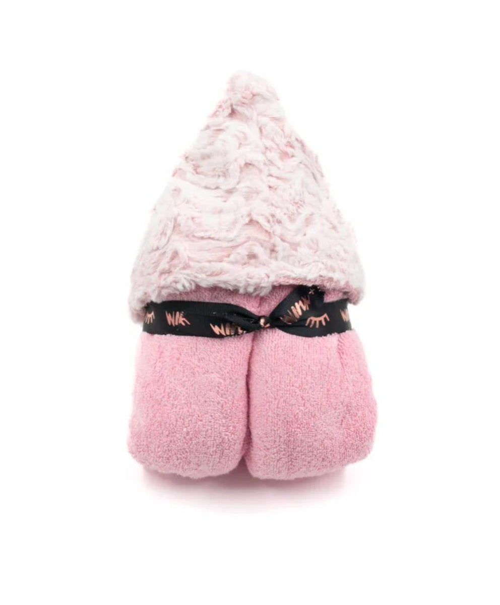 Winx + Blinx Princess Pink Hooded Towel - Blissful Bundlz